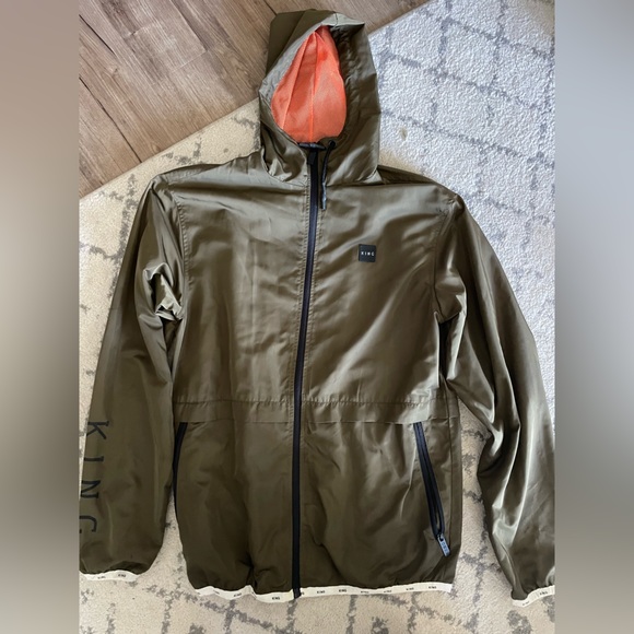 Jackets & Coats | King Apparel Orange And Green Mesh Jacket | Poshmark